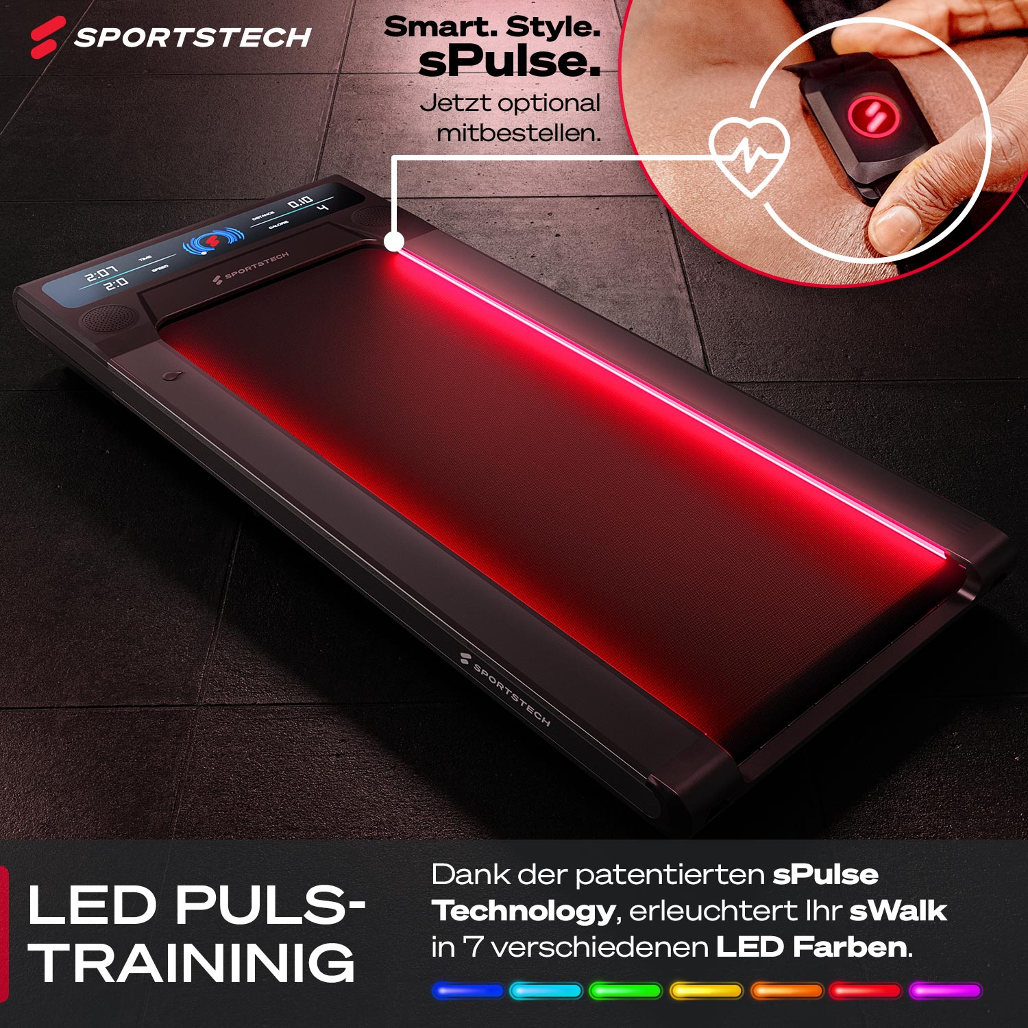 sWalk Treadmill - Sportstech USA