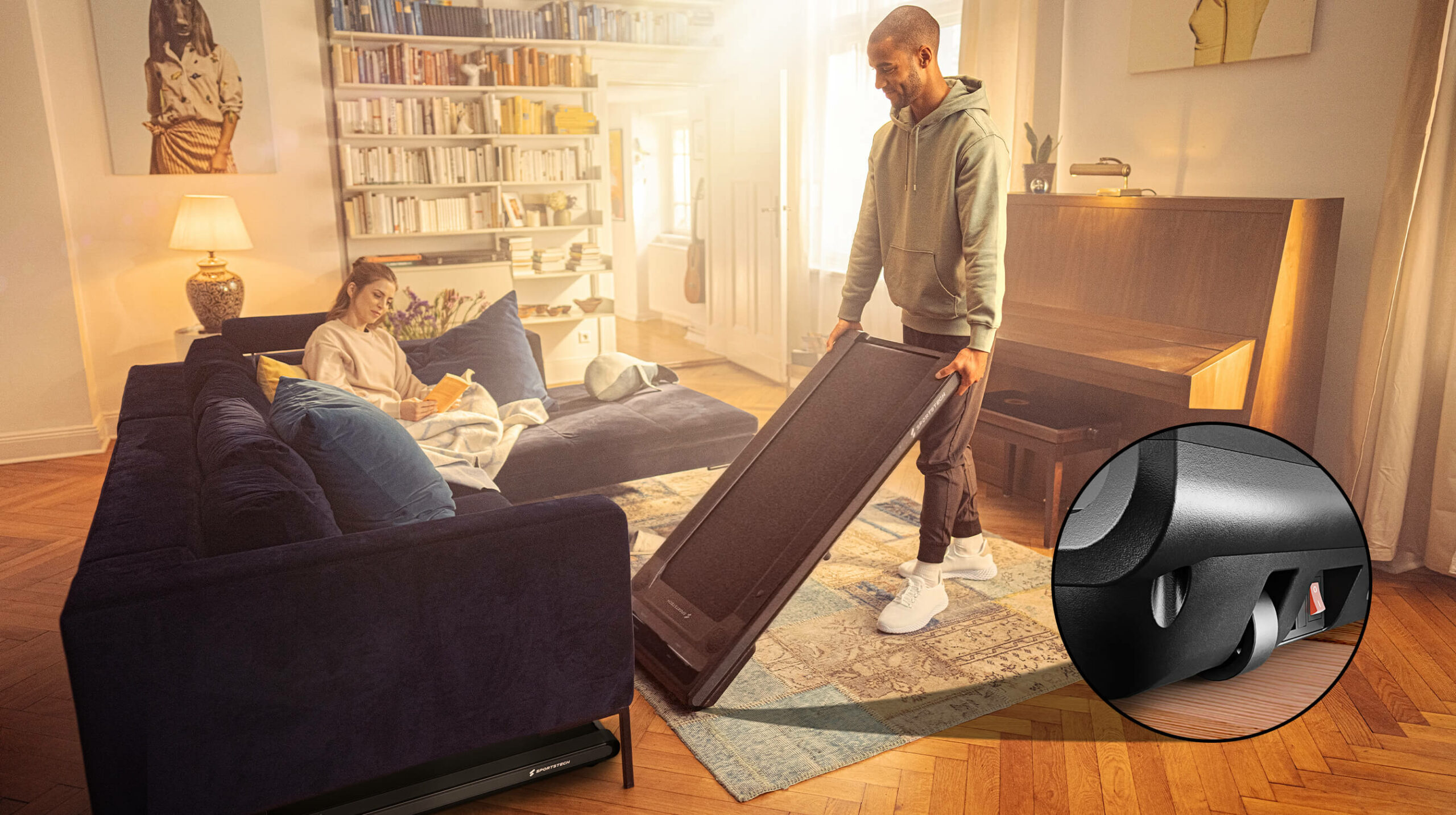 sWalk Treadmill - Sportstech USA